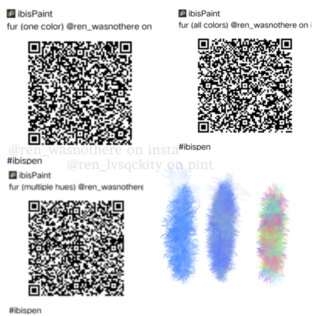 fur brushes - ibisPaint