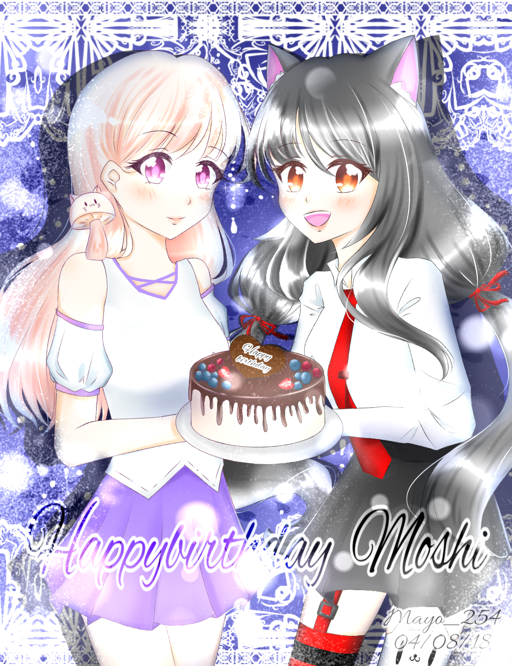 happybirthday Moshi with Mayo - ibisPaint