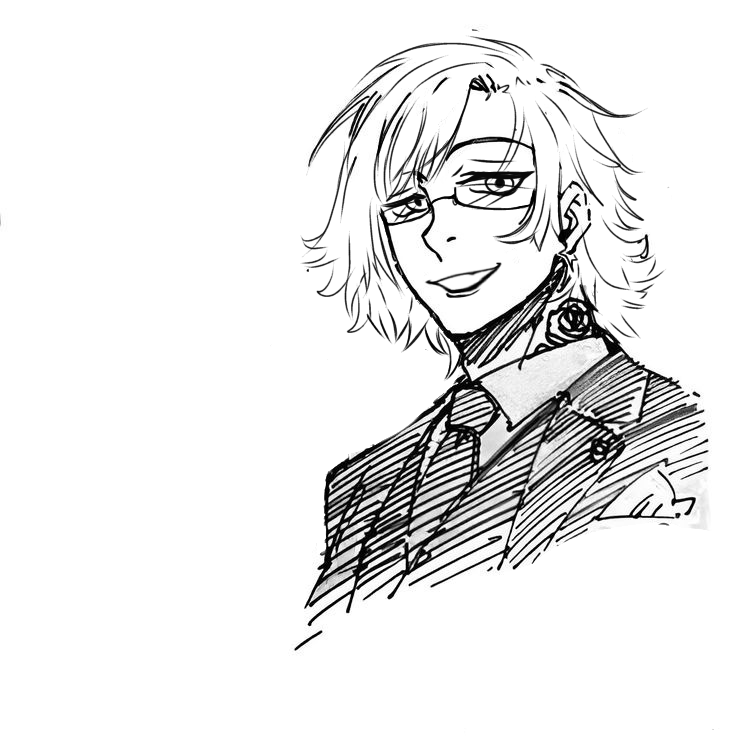 michael kaiser if he looked like me 👅👅 - ibisPaint