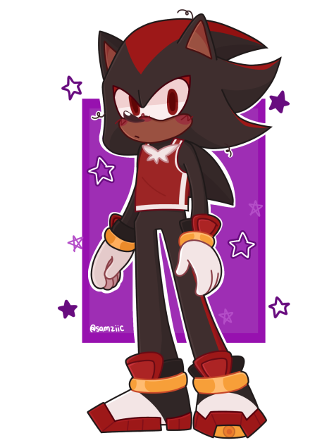 Shadow the hedgehog - ibisPaint