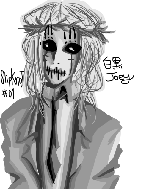 白黒Joey - ibisPaint