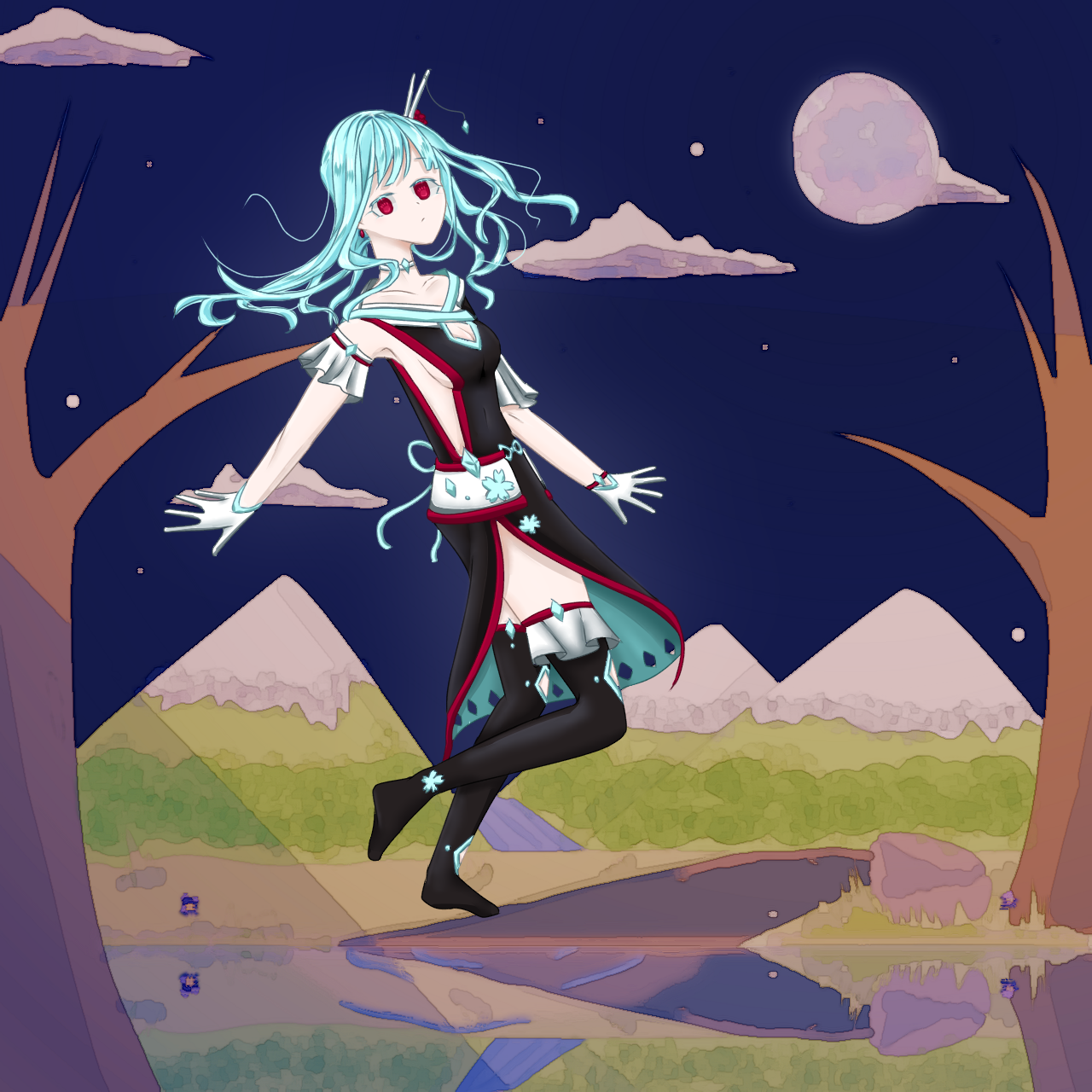 Miyuki - On the Moonlight’s Surface - ibisPaint