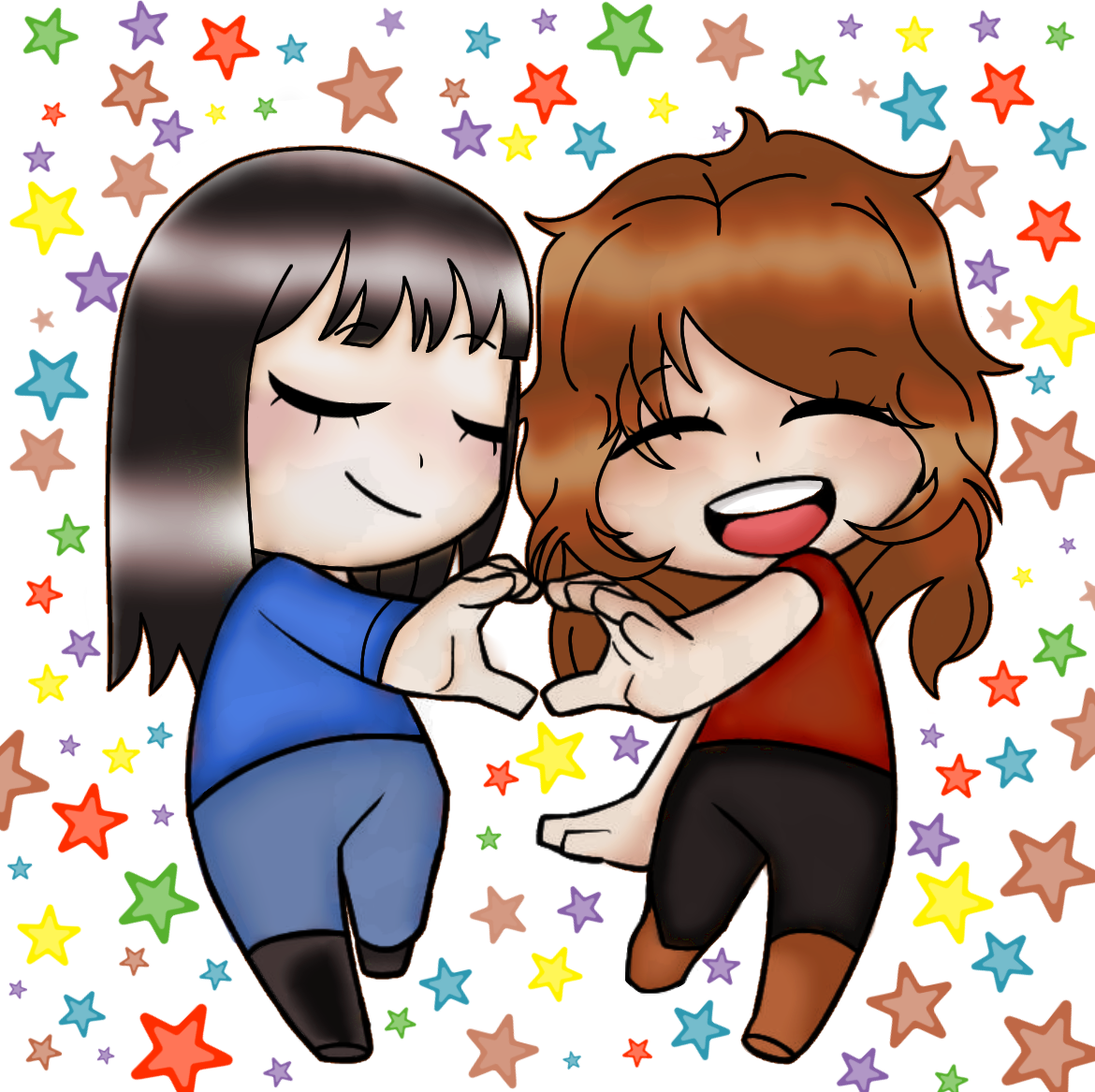 mi real y yo - ibisPaint