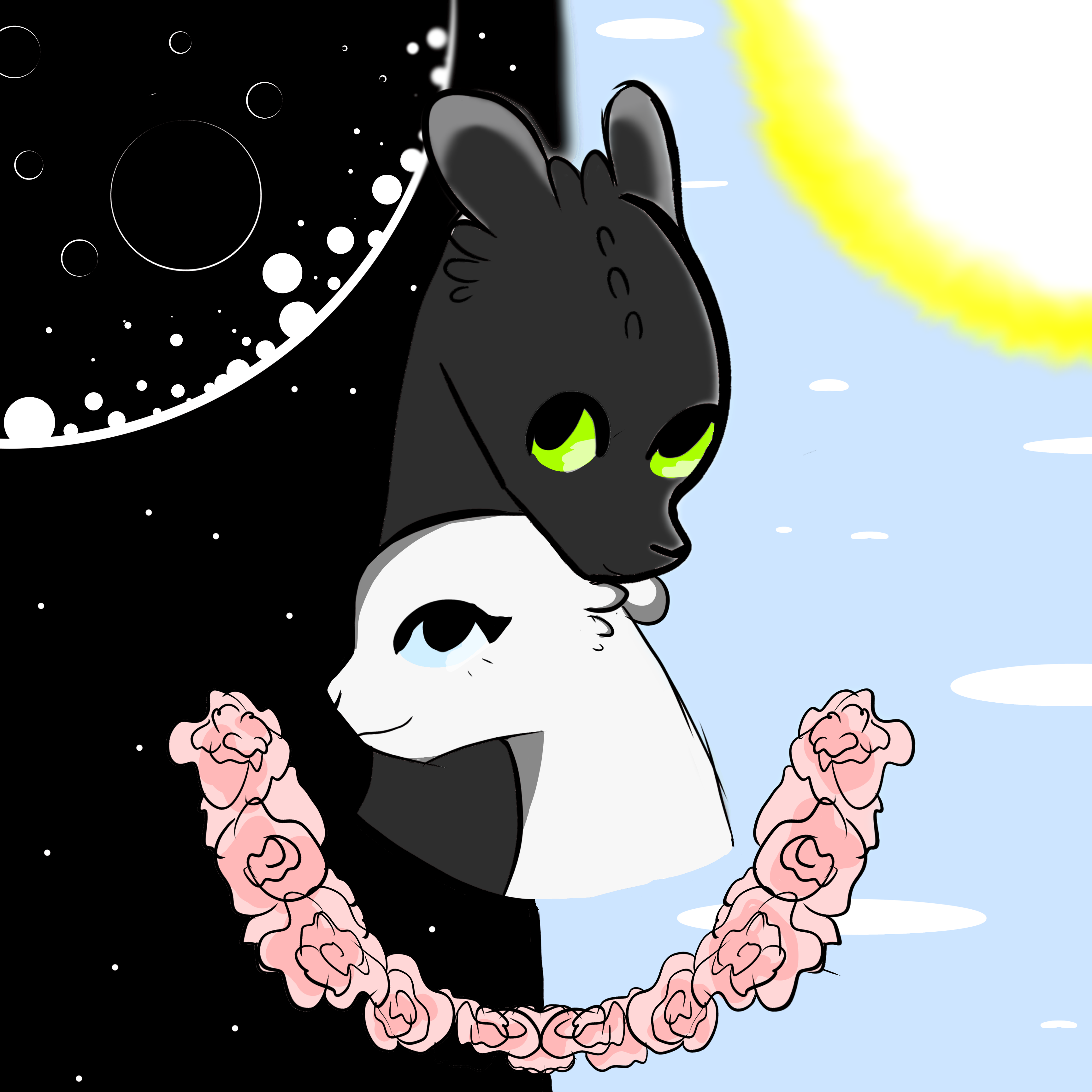 Toothless x light furry [complete] - ibisPaint