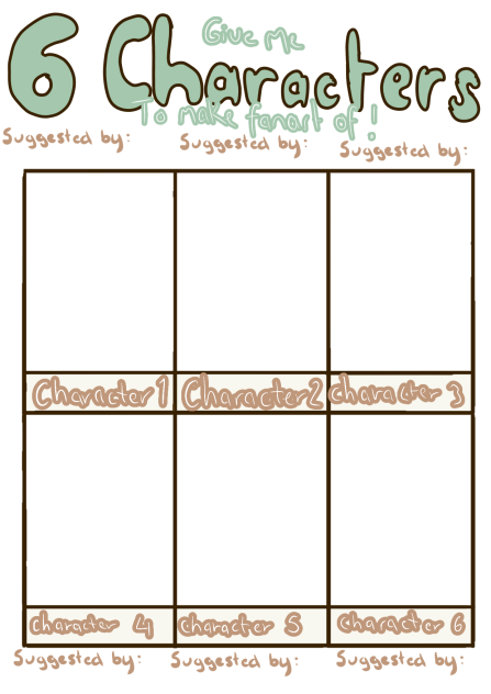 Give me characters - ibisPaint