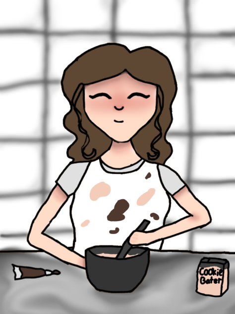 Making cookies - ibisPaint