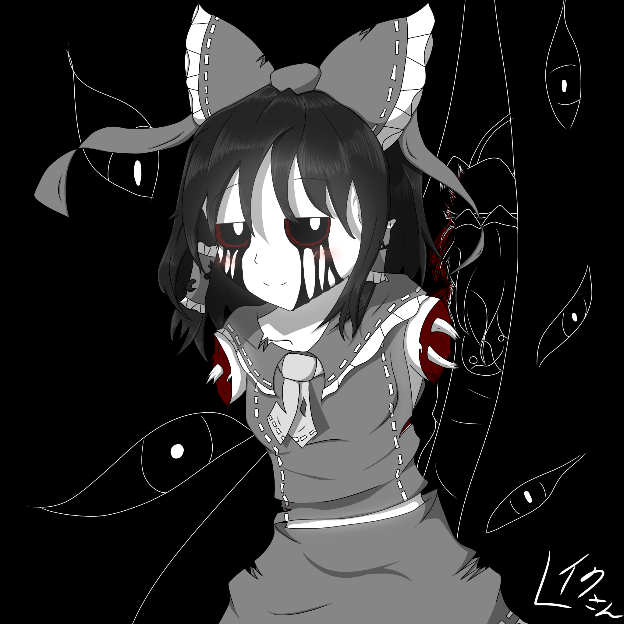 Lost silver x 博麗 霊夢 - ibisPaint