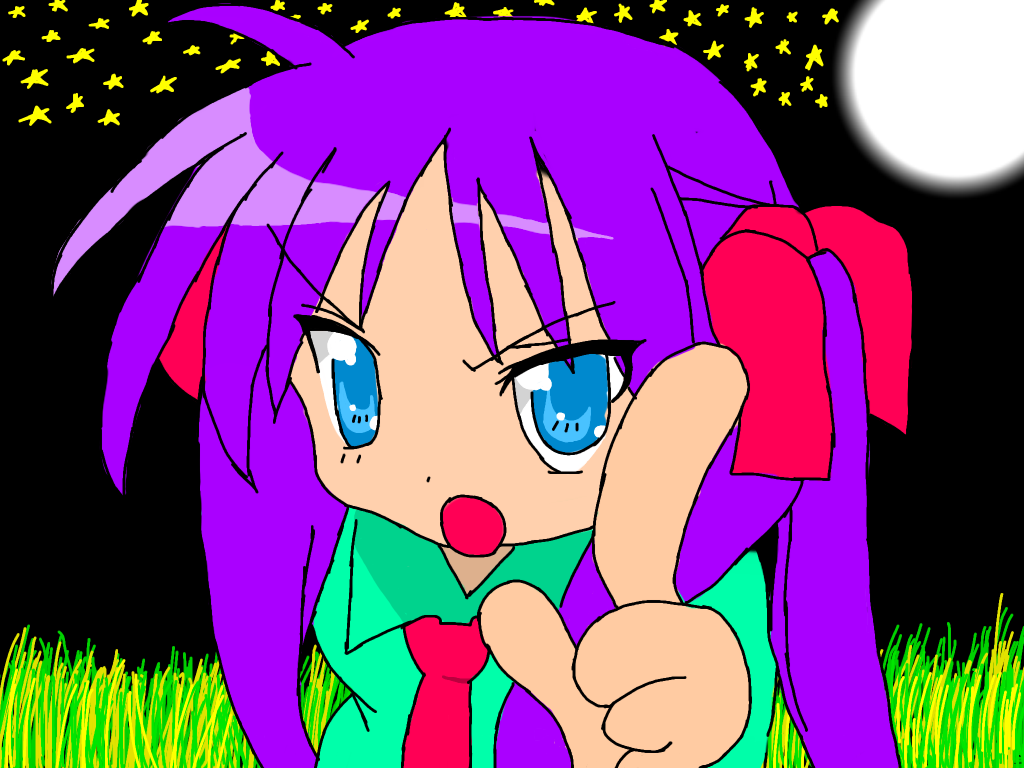 Kagami Hiiragi - ibisPaint