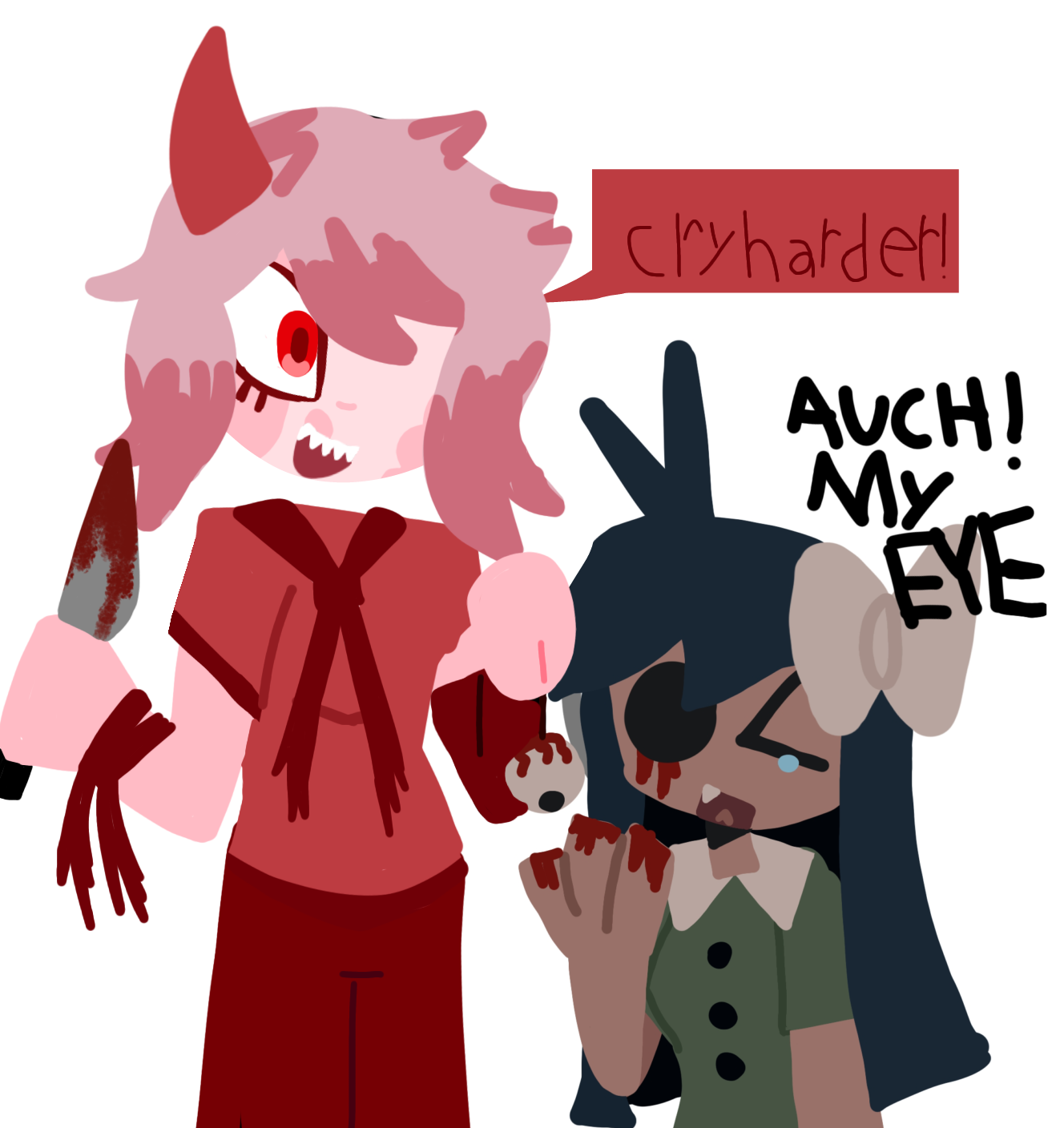 cry harder - ibisPaint