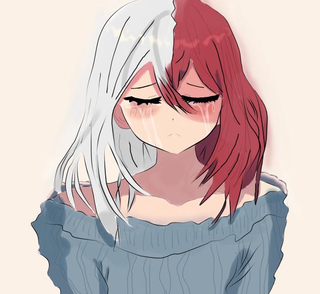 female version of Todoroki - ibisPaint