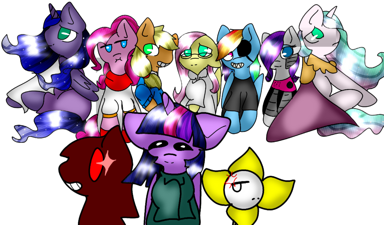 speedpaint Mlp undertale part 2 - ibisPaint