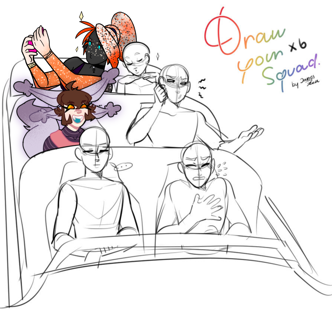 Amusement park Collab - ibisPaint