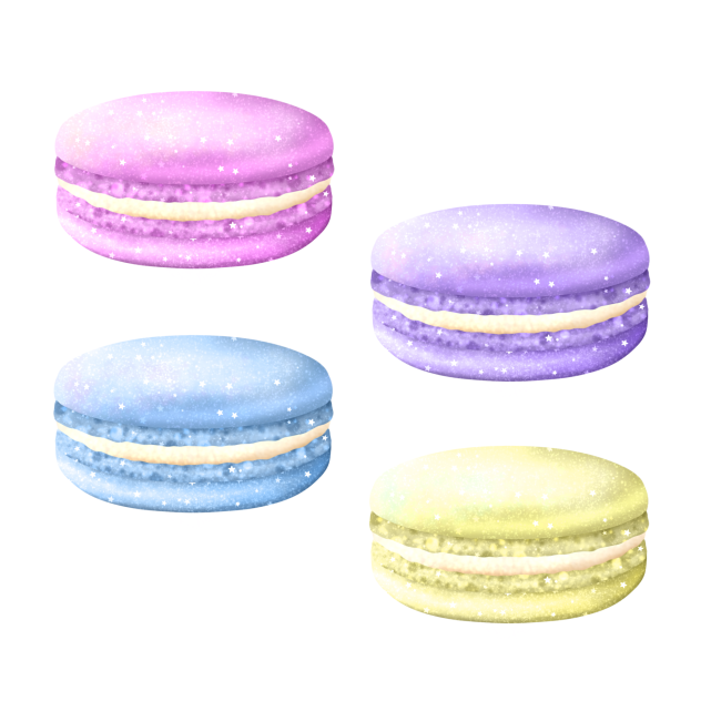 Dreamy macarons - ibisPaint