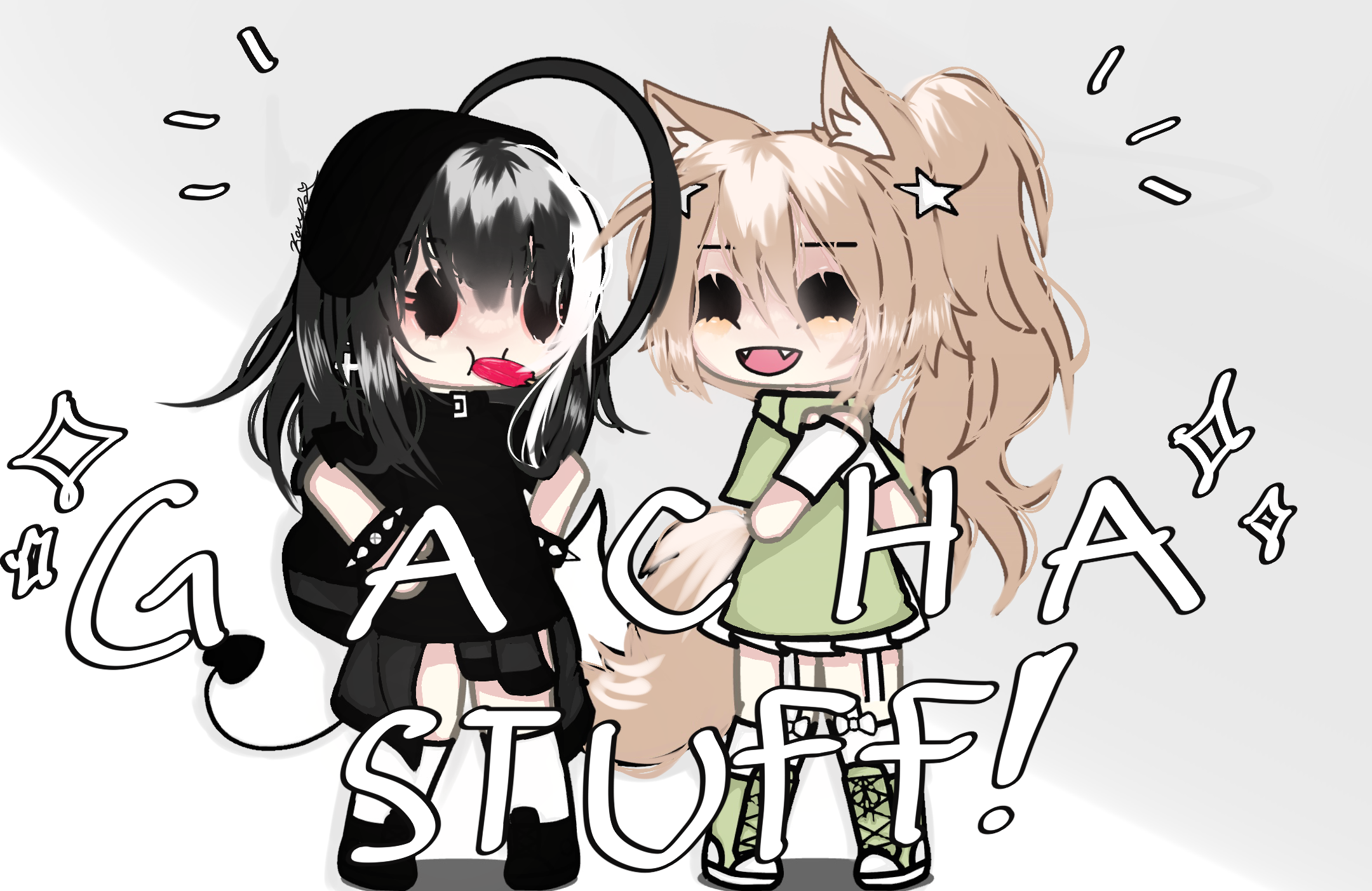 GACHA STUFF COMIC COVERR - ibisPaint
