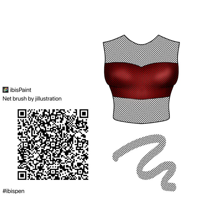 Net brush - ibisPaint