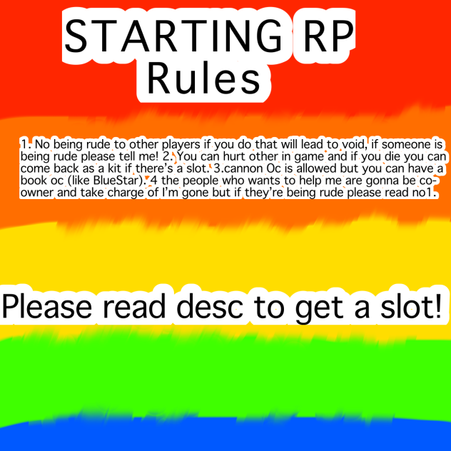 Pause to read) RP STARTING SOON!!!!!!! - ibisPaint