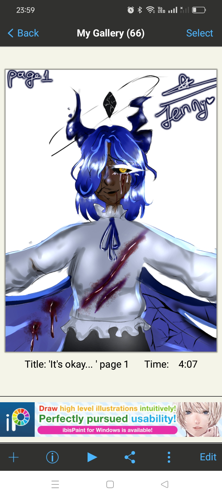 It's okay ll page 1 ll - ibisPaint