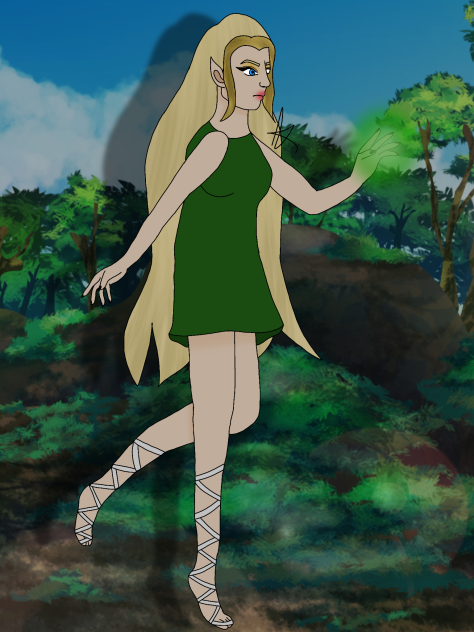 peri kız - ibisPaint