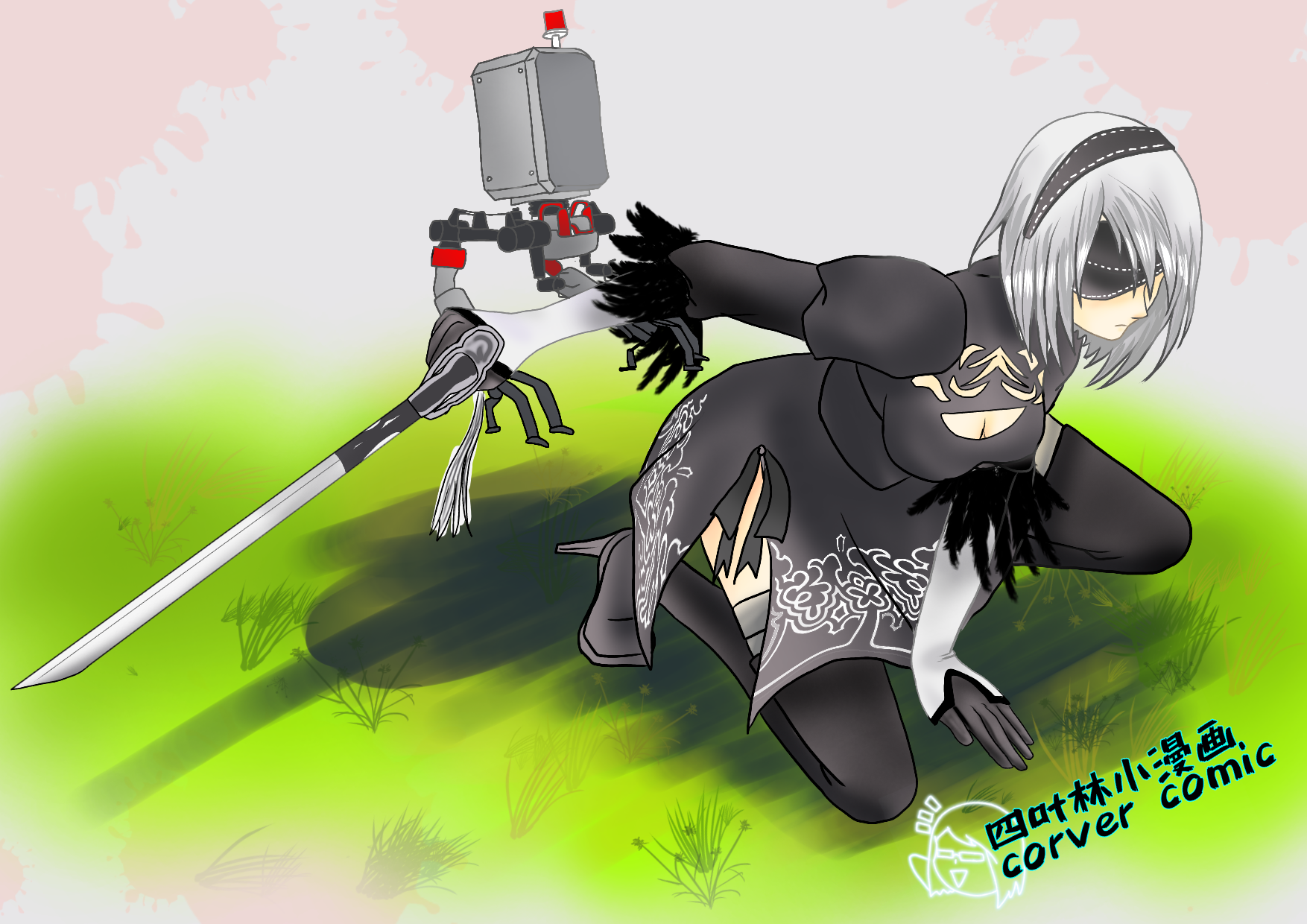Nier automate - ibisPaint