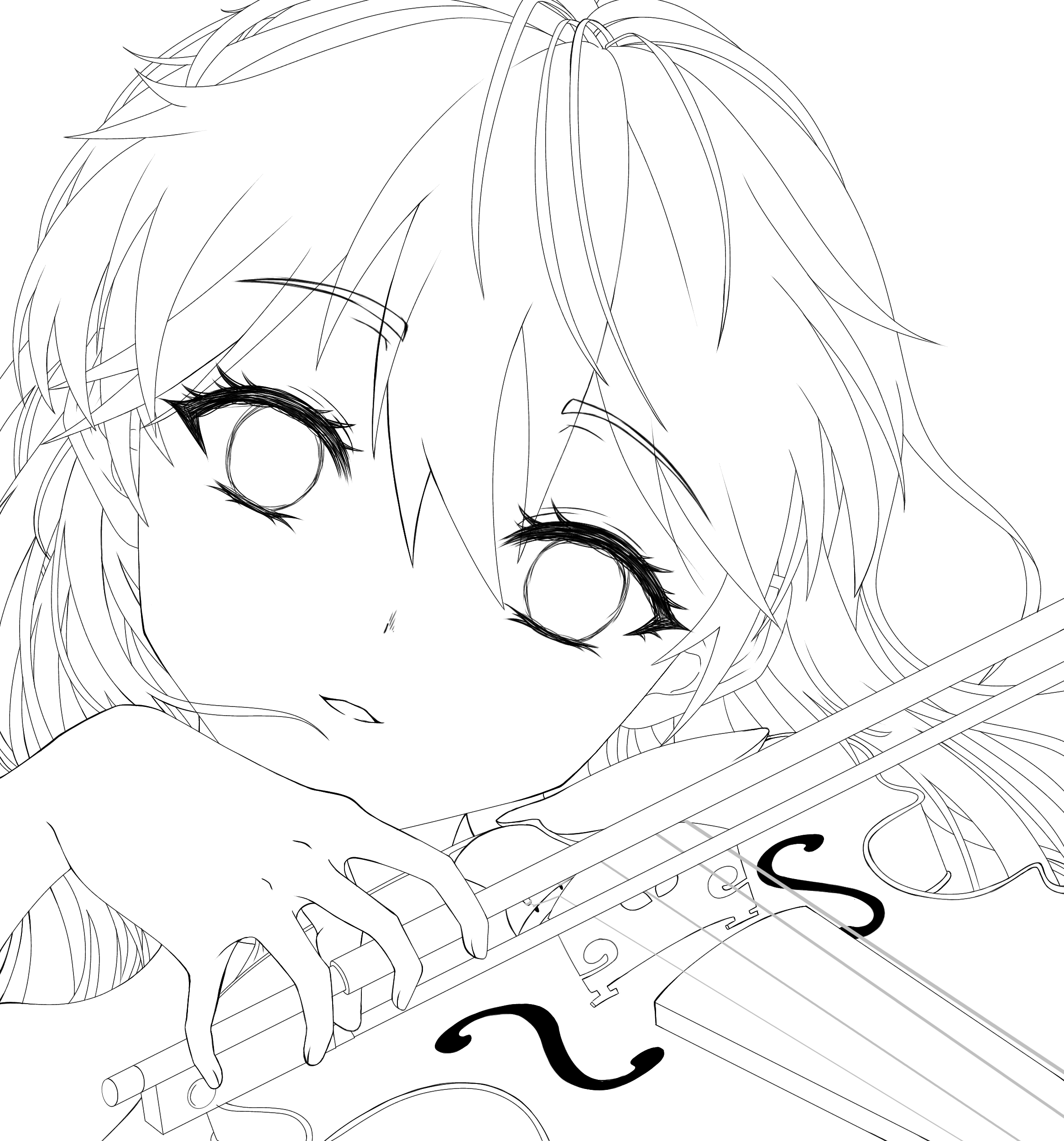 Viola girl - ibisPaint