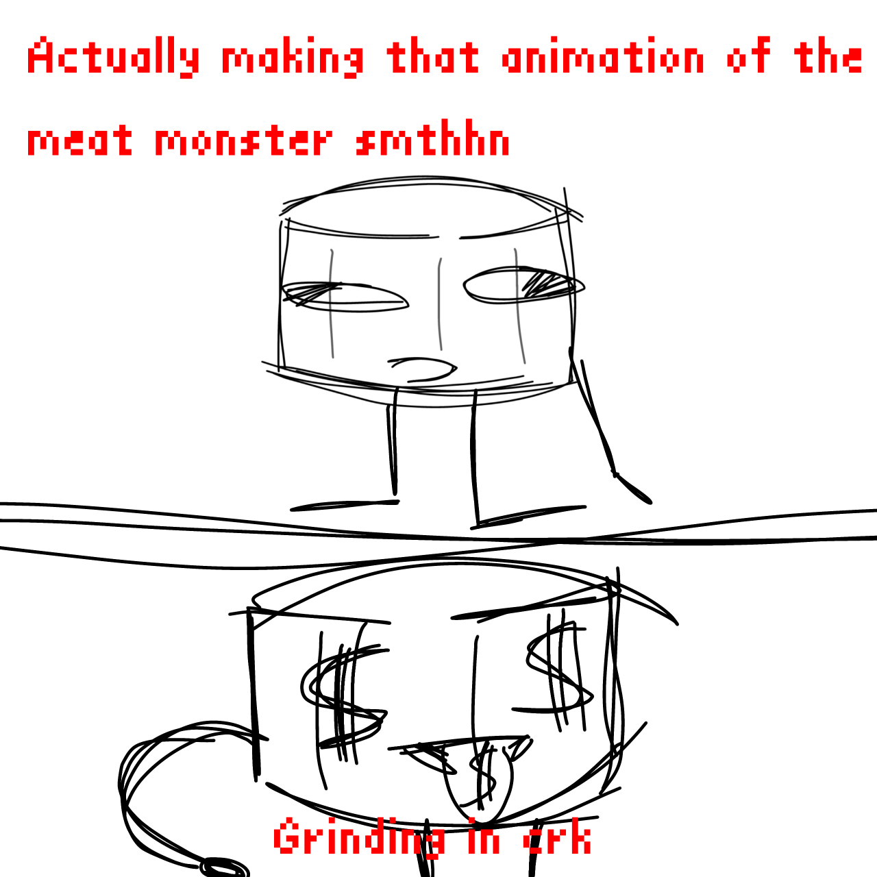 Meat monster - ibisPaint