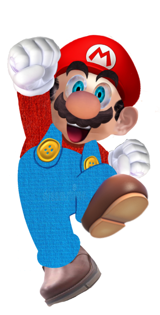 super Mario realista - ibisPaint