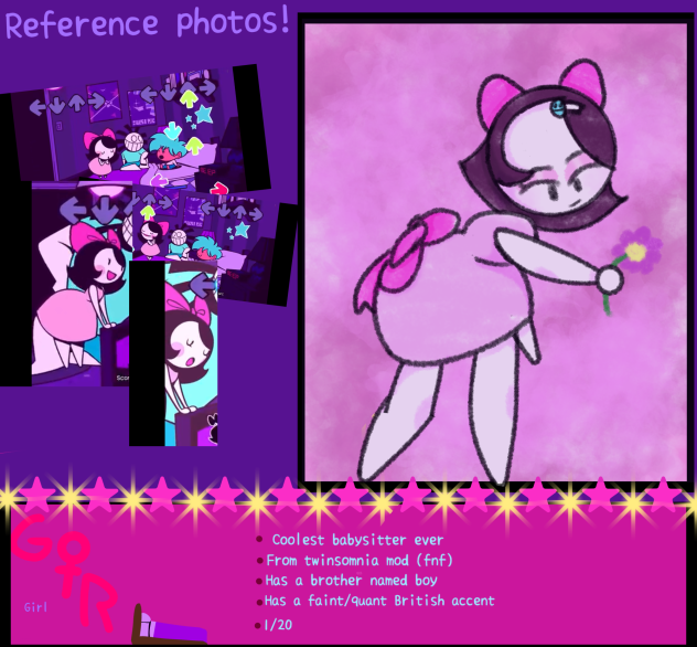 Girl (twinsomnia mod fnf) artwork - ibisPaint