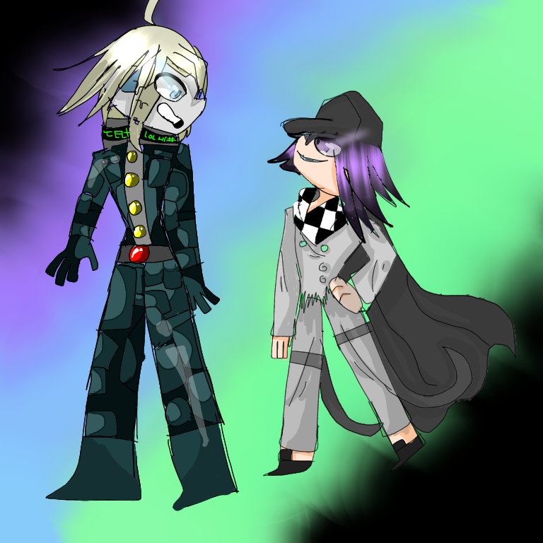 Kokichi and Kiibo - ibisPaint