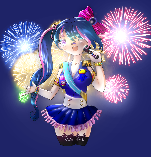 Champion singer 👩‍🎤 - ibisPaint