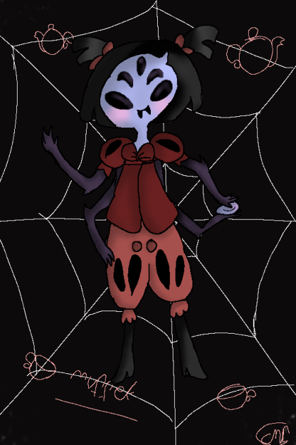 undertale muffet - ibisPaint