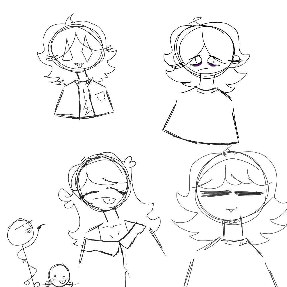 more random sketches - ibisPaint