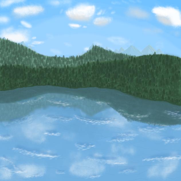 Background practice - ibisPaint