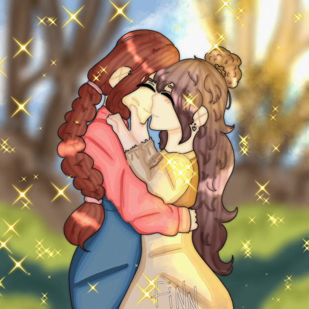 Kyu and Comrade-♡ - ibisPaint