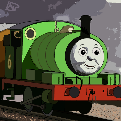 Percy the small engine - ibisPaint