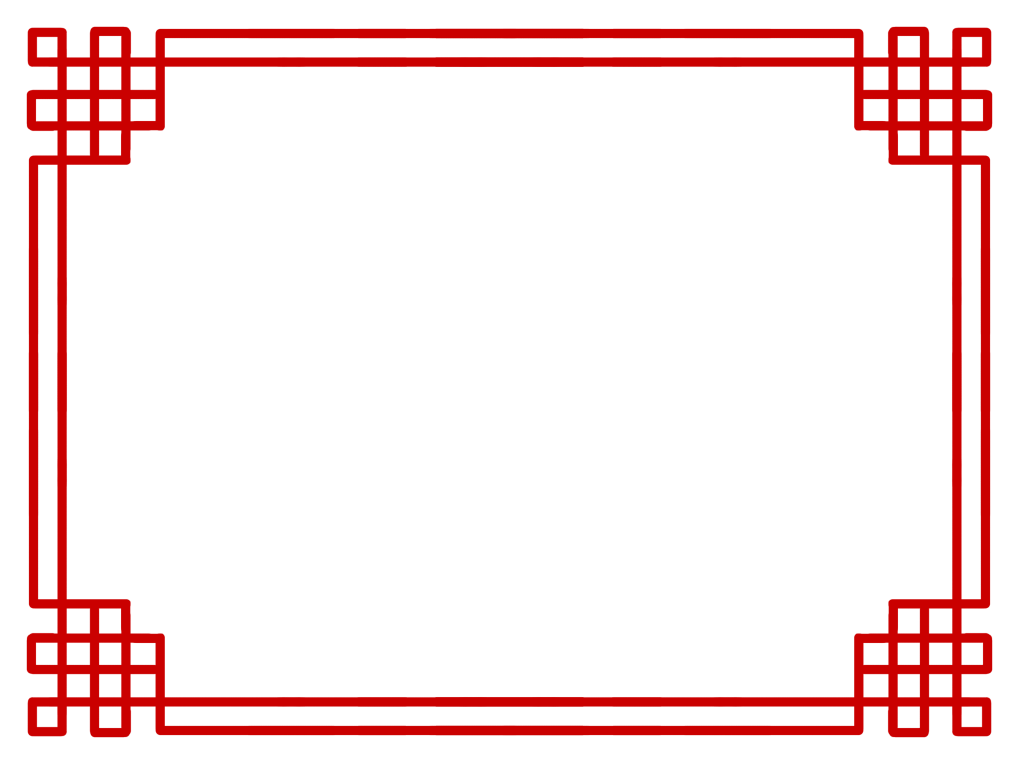 Chinese borders 3 d - ibisPaint