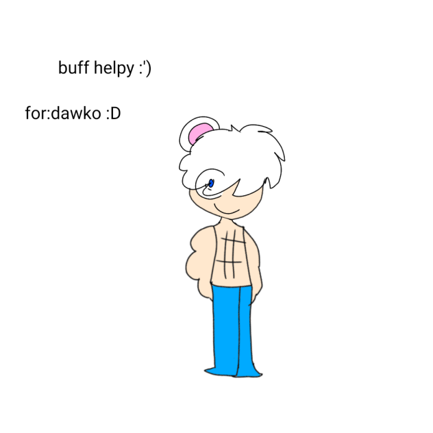 buff helpy ;-; - ibisPaint