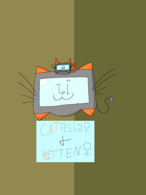 CatTelly and Kitten - ibisPaint