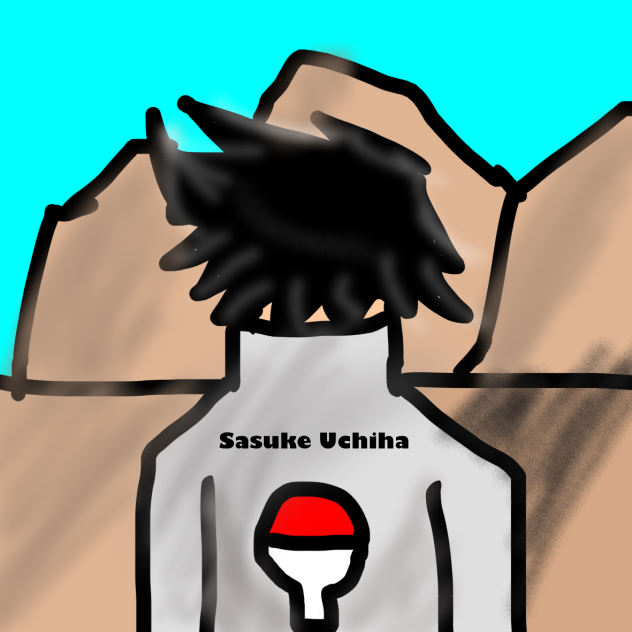 Adult Sasuke Uchiha - ibisPaint