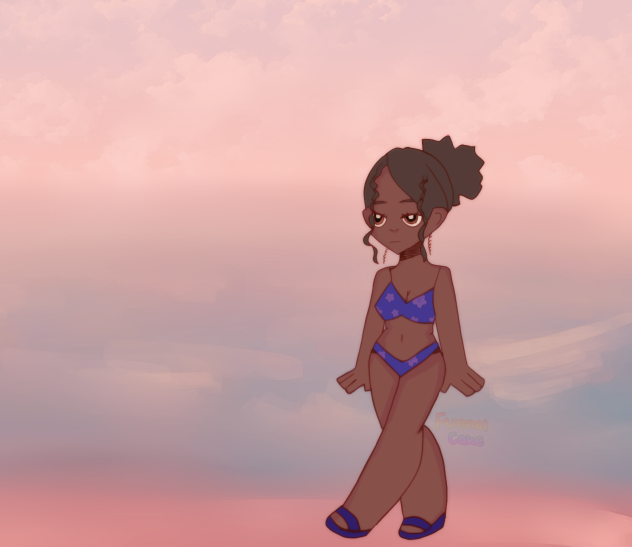 Taking a stroll - ibisPaint