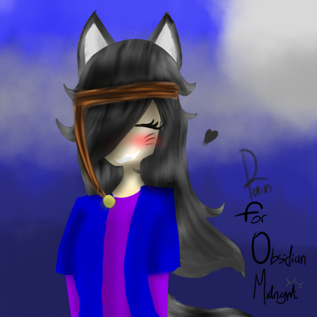 fanart for obsidian midnight - ibisPaint