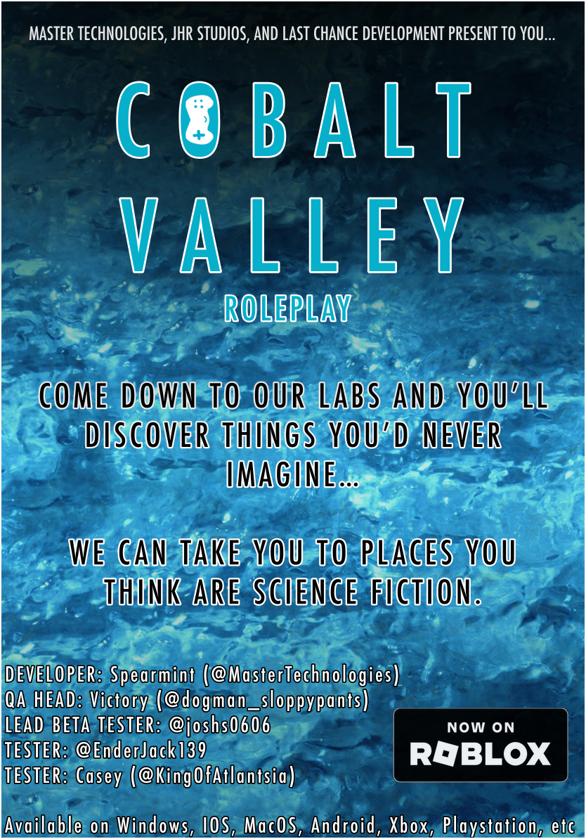 Cobalt Valley RP poster - ibisPaint