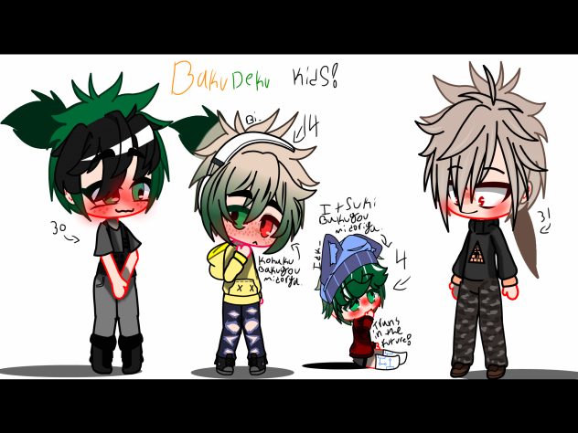 Another BakuDeku Kids Edit But With BkDk - ibisPaint