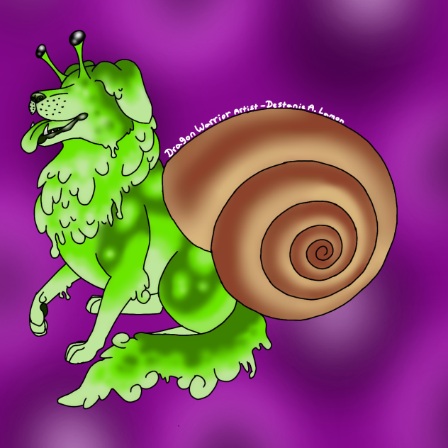 Snail Dog - ibisPaint