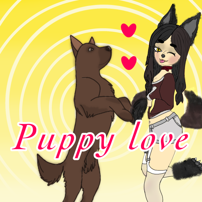 Puppy love - ibisPaint