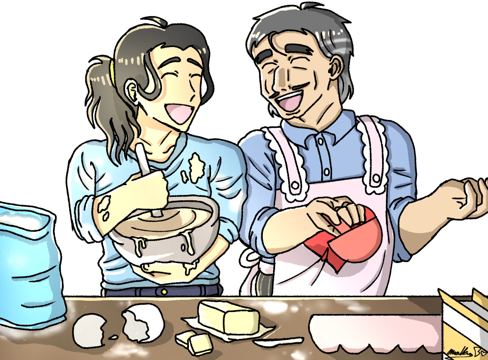 Kitchen Duo🔪🧂🧈 - ibisPaint