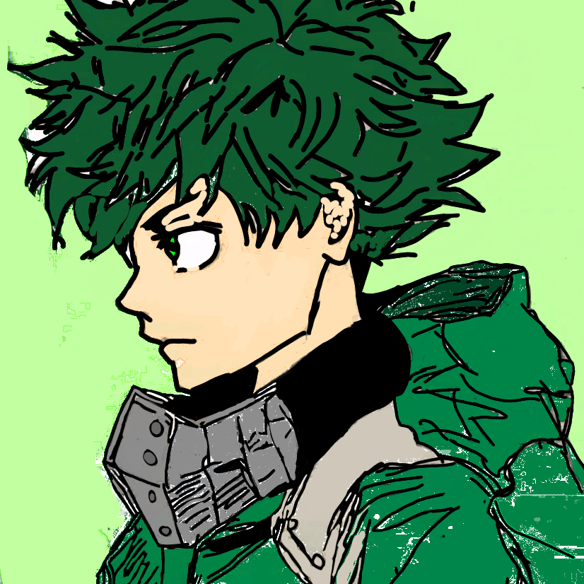 Detailed Deku part 2 - ibisPaint