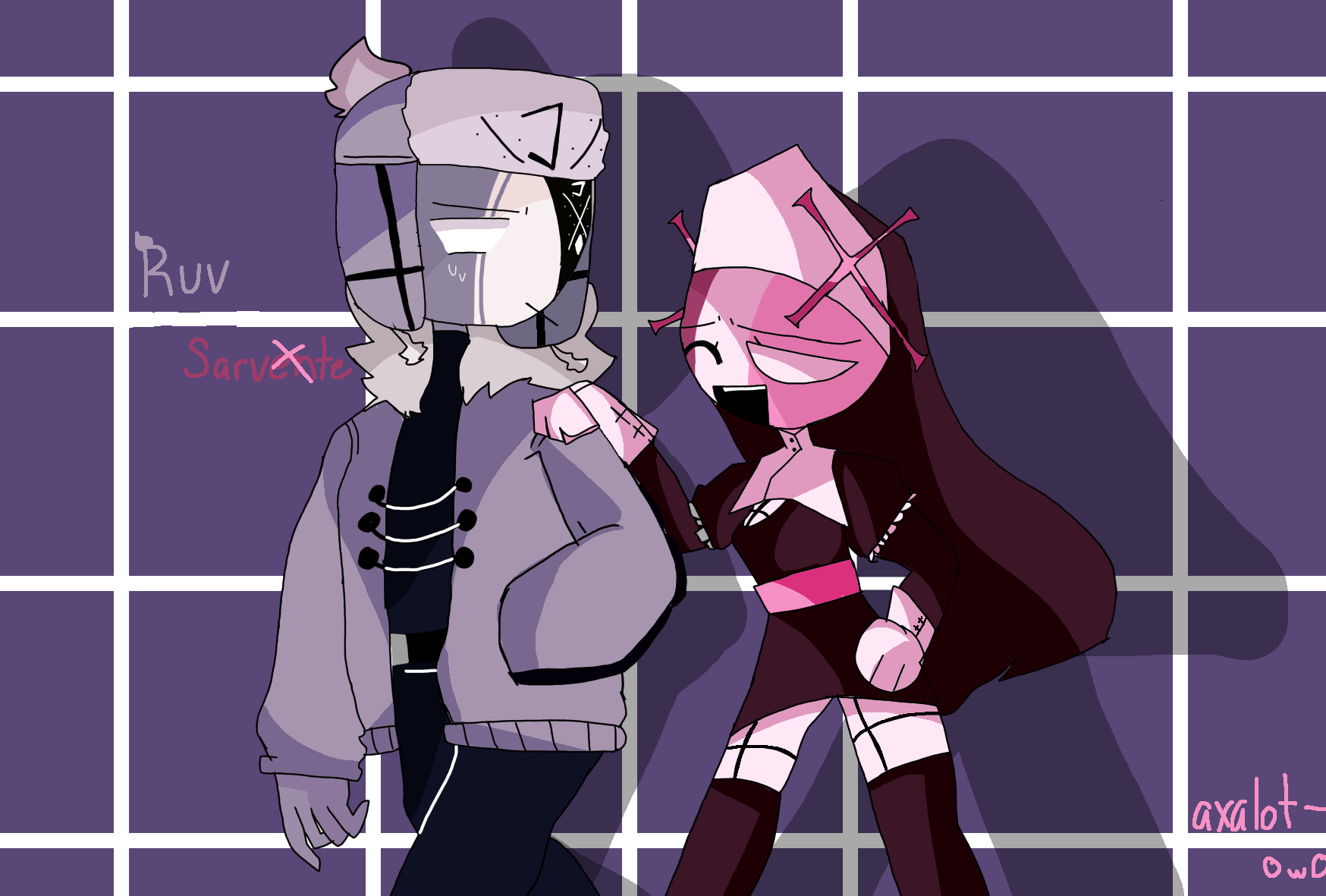 Ruv and Sarv ÙwÚ - ibisPaint