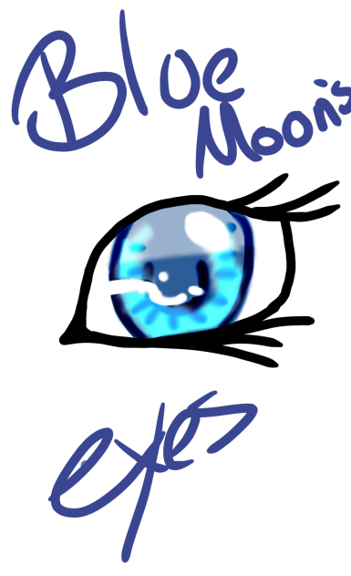BlueMoon's eyes - ibisPaint
