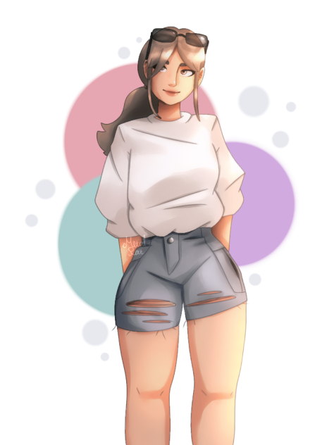 Jess (redraw of an OC) - ibisPaint