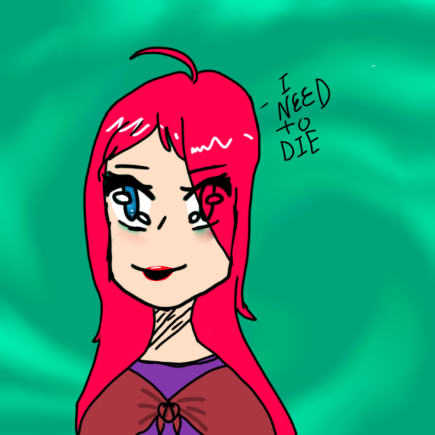 me at 3am half awake - ibisPaint